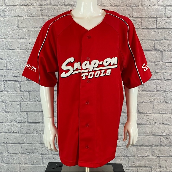 Snap On | Shirts | Rare Vintage Snap On Tools Baseball Jersey | Poshmark